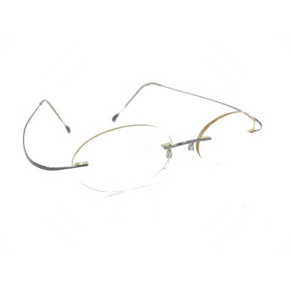 Silhouette | Accessories | Silhouette 7395 4 6055 Titanium Brown Rimless Eyeglasses Frames 250 ...